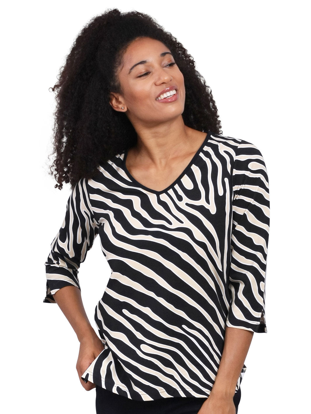 AnaClare 3/4 Sleeve Tops AnaClare 3/4 Sleeve Tops
